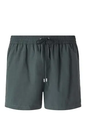 Paul Smith Straight-leg Short-length Recycled Swim Shorts - Green