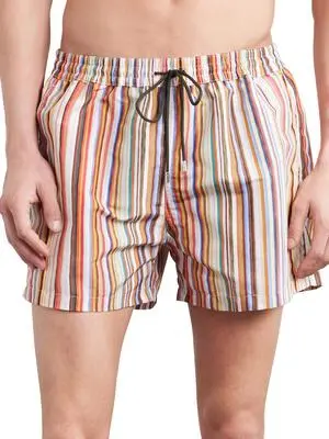 Paul Smith Striped Recycled Swim Shorts - Multi