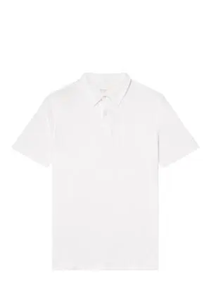 Hartford Cotton-jersey Polo Shirt - White