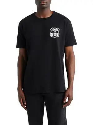 925 ORIGINALS Kicks Graphic Print T-shirt - Black