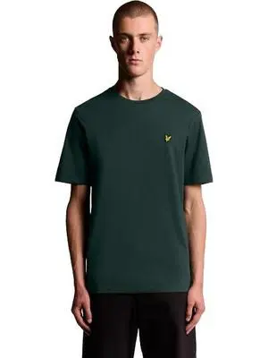 LYLE & SCOTT Crew Neck Short Sleeve T-shirt - Dark Green