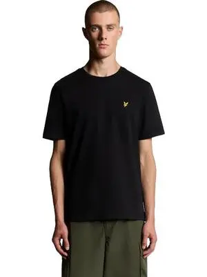 LYLE & SCOTT Crew Neck Short Sleeve T-shirt - Jet Black