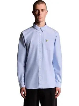 LYLE & SCOTT Plain Oxford Shirt - Riviera