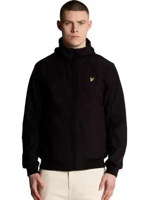LYLE & SCOTT Mesh Back Long Sleeve Softshell Jacket - Jet Black