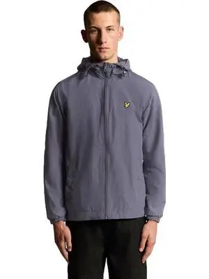LYLE & SCOTT Zip Through Hooded Jacket - Graystone