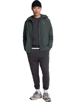 LYLE & SCOTT Zip Through Hooded Jacket Gunmetal