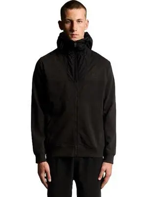 LYLE & SCOTT Panelled Hybrid Jacket - Black Ice