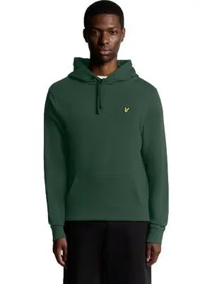 LYLE & SCOTT Long Sleeve Pullover Hoodie - Dark Green