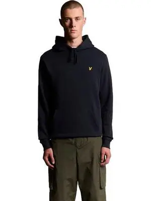 LYLE & SCOTT Long Sleeve Pullover Hoodie - Dark Navy