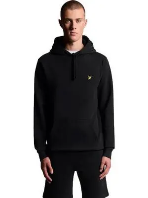 LYLE & SCOTT Long Sleeve Pullover Hoodie Jet Black