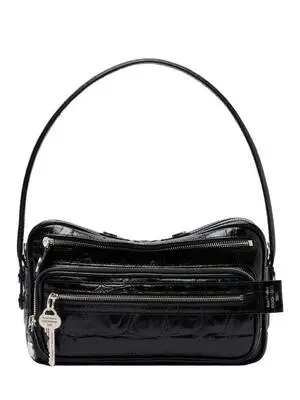 Acne Studios Leather Shoulder Bag - Black
