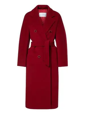 Max Mara 101801 Icon Wool And Cashmere Coat - Red