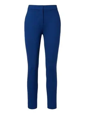 Max Mara Pegno Cropped Slim Pants - Blue