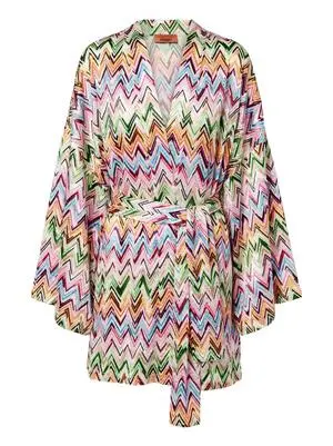 Missoni Zigzag Wrap Cardigan - Multicoloured