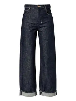 Max Mara Chiara Wide-leg Jeans - Blue