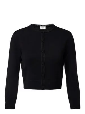 Saint Laurent Wool Cardigan - Black