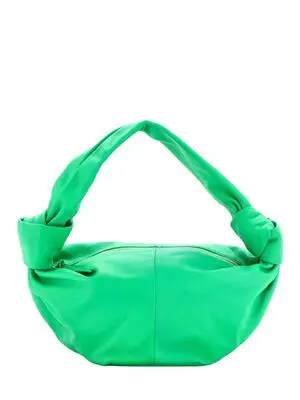 Bottega Veneta Double Knot Mini Hobo Bag - Green