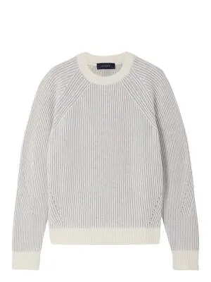 Sease Arlo Dinghy Ribbed Cashmere Sweater - Gray