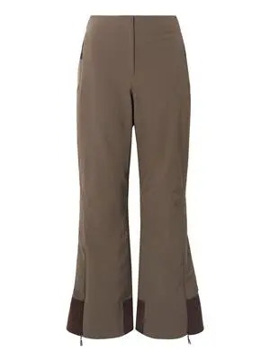 Sease Akuna Straight-leg Ski Pants - Dark Brown