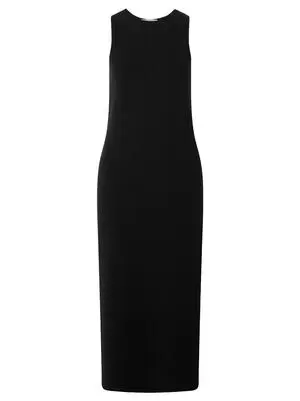 HIGH SPORT Devin Wool-blend Midi Dress - Black