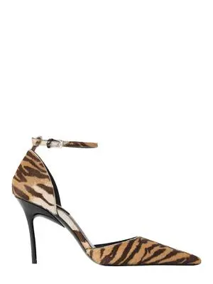 Alaïa D'orsay 110 Tiger-print Calf Hair Pumps - Brown