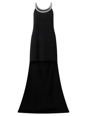 TOM FORD Crystal-embellished Gown - Black