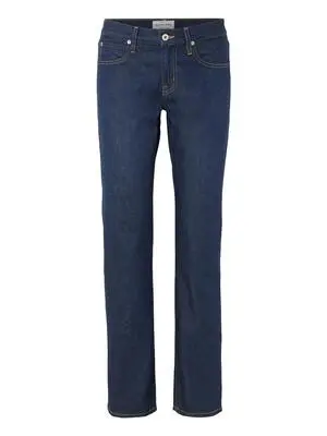 SLVRLAKE Isabel Low-rise Slim-leg Jeans - Blue