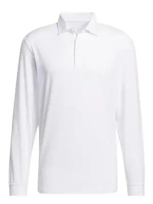 Adidas Long Sleeve Polo Shirt - White