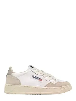 AUTRY Medalist Low Lace-up Sneakers - White