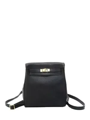 Hermès 2000s Pm Kelly Ado Leather Backpack - Black