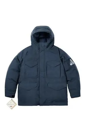 PALACE Gore-tex Windstopper Down Parka - Navy Blue