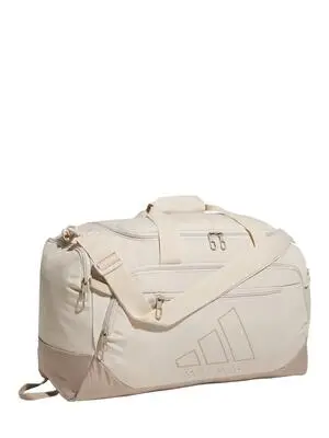 Adidas Defender 5 Small Duffel Bag - Crystal Linen / Trace Khaki