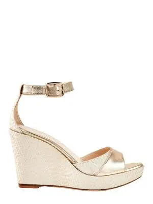 ELIZEE Brigitte Wedge - Platinum Metallic