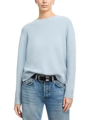 ANINE BING Lee Crewneck Sweater - Light Blue