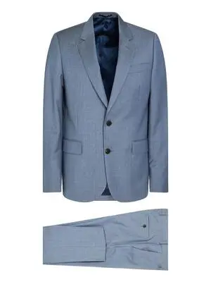 Paul Smith Wool Suit - Slate Blue