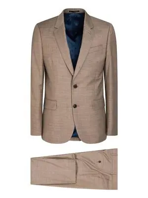 Paul Smith Wool Suit - Taupe