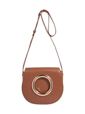 Gabriela Hearst Ring Leather Shoulder Bag - Brown