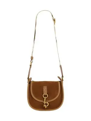 Burberry Mini B Clip Messenger Bag - Hazel