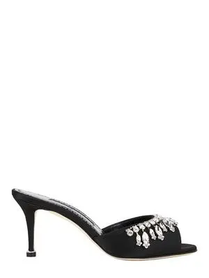 Manolo Blahnik Tulimu 70 Sandal - Black