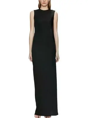 Christopher Esber Infinity Cutaway Trimmed Dress - Black