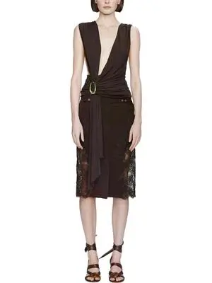 Christopher Esber Gathered Drape Blouse - Brown