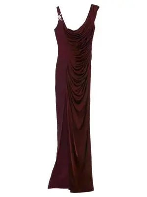 Versace Medusa '95 Draped Gown - Red