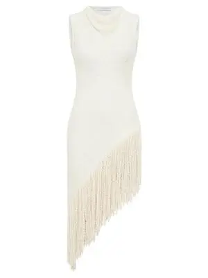 Gabriela Hearst Ursin Fringe Top - Ivory