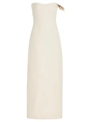 GABRIELA HEARST Anica Maxi Dress In Wool Silk Cady