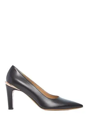 Gabriela Hearst Edwina Nappa Leather Stiletto Pumps - Black