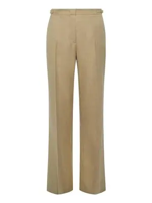 Gabriela Hearst Vesta Flare Pant - Hay