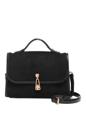 Gabriela Hearst Small Leonora Flap Bag - Black