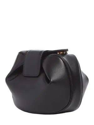 Gabriela Hearst Soft Demi Nappa Leather Clutch - Black