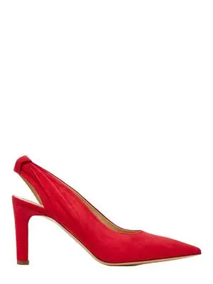 Gabriela Hearst Amari Slingback Pumps - Red