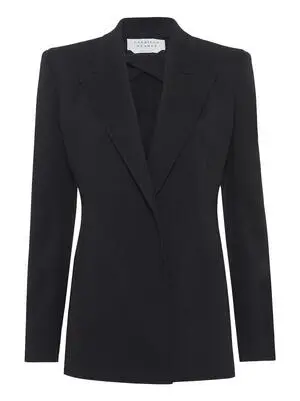 Gabriela Hearst Mairi Cashmere Jersey Blazer - Black